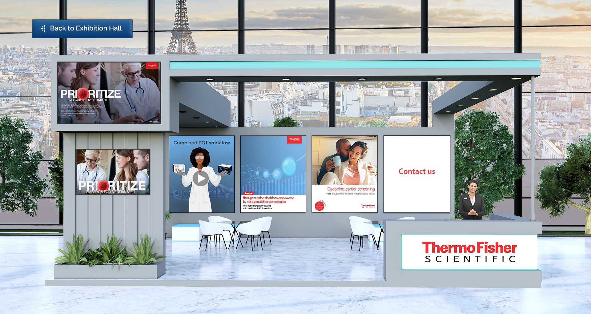 Thermo Fisher Booth – The 10th CoGEN World Congress